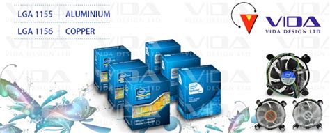 Intel Original Cpu Cooler Fan By Vida Design Limited Made In Hong Kong