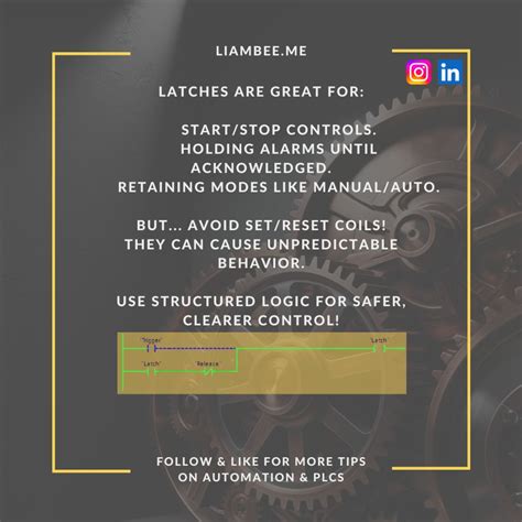 Liambeeme On Linkedin Alwayslearning Automationtips Plcprogramming