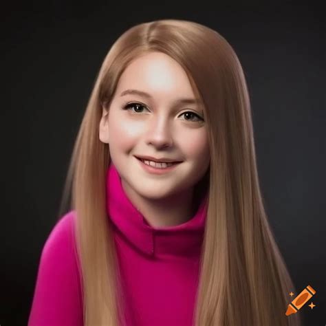 Realistic Portrait Of Mabel Pines From Gravity Falls On Craiyon