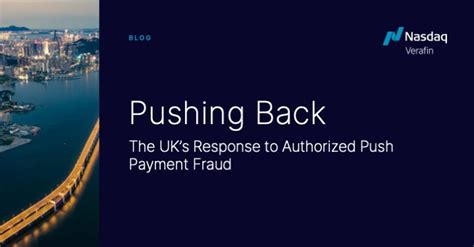 The Uks Response To Authorized Push Payment Fraud