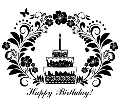 Happy Birthday Vector Illustration Background Stock Vector By ©artannas