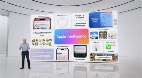 Стало известно какие функции Apple Intelligence станут доступны в октябре