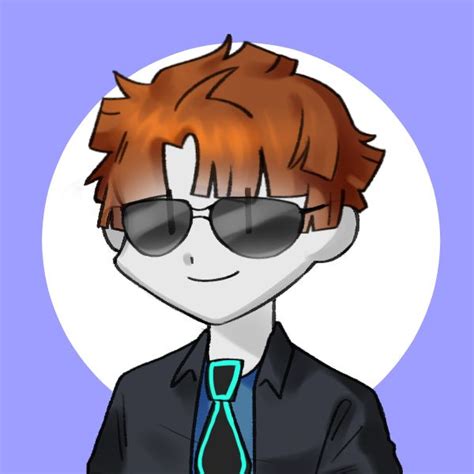 A Drawing Of A Person Wearing Sunglasses And A Tie