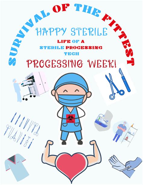 Sterile Processing Tech Week Print Appreciation T Digital Download