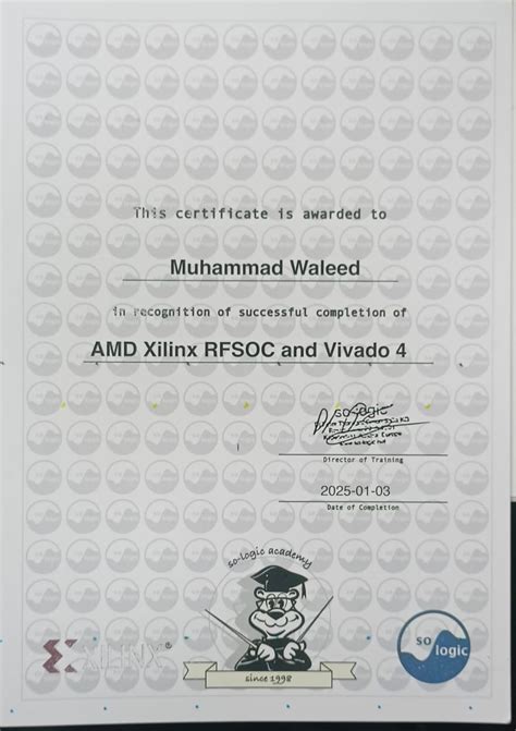 Rfsoc Vivado Fpga Icdesign Xilinx Amd Sologic Professionaldevelopment Austria M W