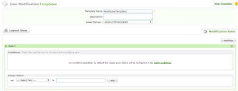 making user modification templates dynamic with modification rules manageengine blog