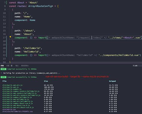 构建库的时候，引入动态路由js文件没有hash值 · issue 6049 · vuejs vue cli · github