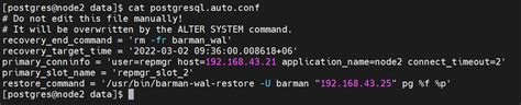 Postgresql Why Repmgr Showing WAL Replay Is Paused On All Standby
