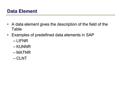 Sap Abap Data Dictionary Pdf Databases Computer Software And