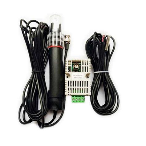 Ph Transmitter Sensor Probe 4 20ma Rs485 Modbus Rtu Analog Output 0 5v 0 10v Ph Temperature