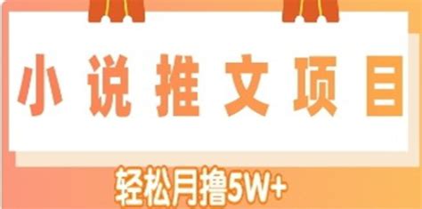 小说推文副业赚钱项目另类进阶玩法轻松月撸5W 阳叔网创