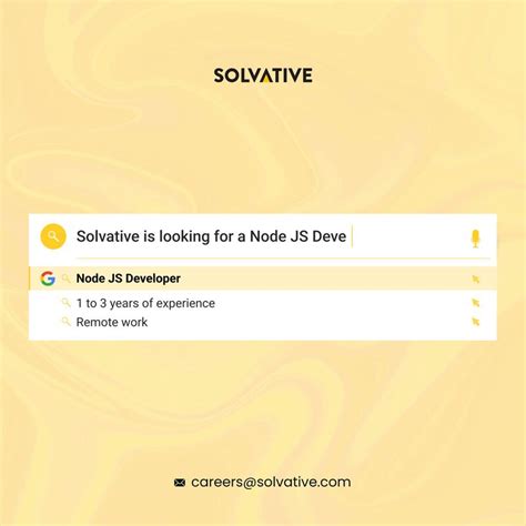 nithya e on linkedin solvative nodejs wfh