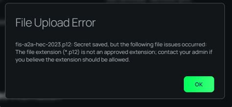 File Uploading Rthycoticsecretserver