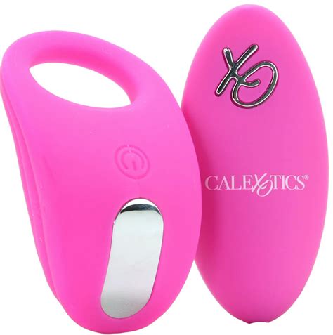 CalExotics Silicone Remote Vibrating Pleasure Ring