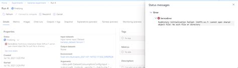 [bug] runhistory initialization failed libffi so 7 cannot open shared
