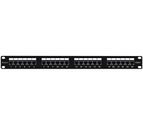Cat6 Unshielded 24 Port Patch Panels
