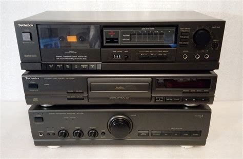 Technics SU V300 Solid State Integrated Amplifier SL PG390 CD Player RS B205 Cassette