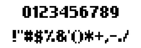 Bit Cell Font FFonts Net