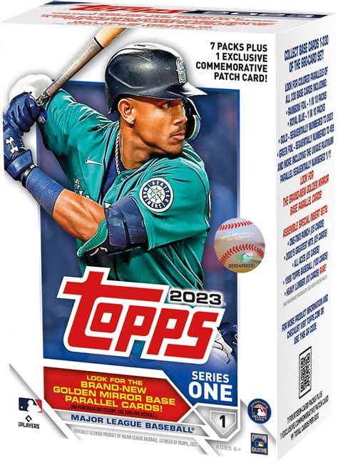 2023 Topps Series 1 Mlb Trading Cards Blaster Box Royal Blue