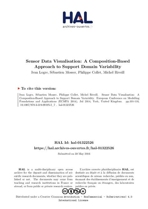 Pdf Sensor Data Visualisation A Composition Based Approach To