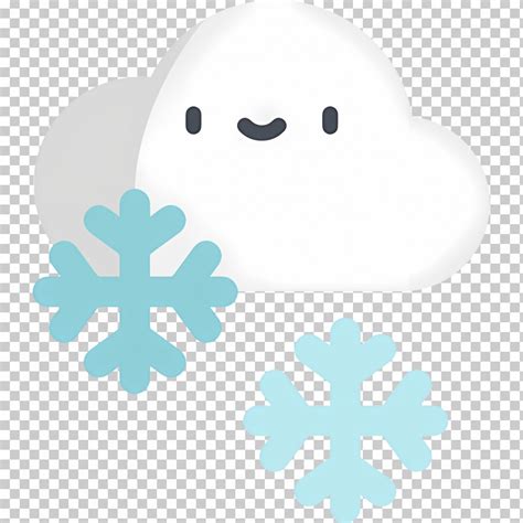 Snowy Weather Cute Snow Cloud Illustration Png Clipart Chill Cold