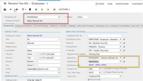 Filter By Current Userid • Acumatica Generic Inquiries And Pivot Tables