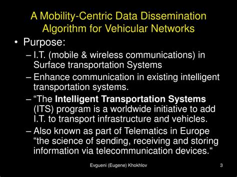 ppt a mobility centric data dissemination algorithm for vehicular