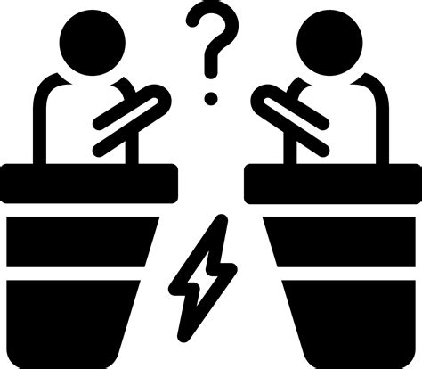 Solid Icon For Arguments 29582126 Vector Art At Vecteezy
