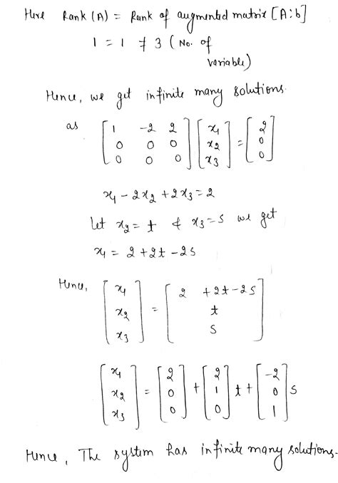 Solved Question 4 10 Points Solve The Following System Of Linear Course Hero