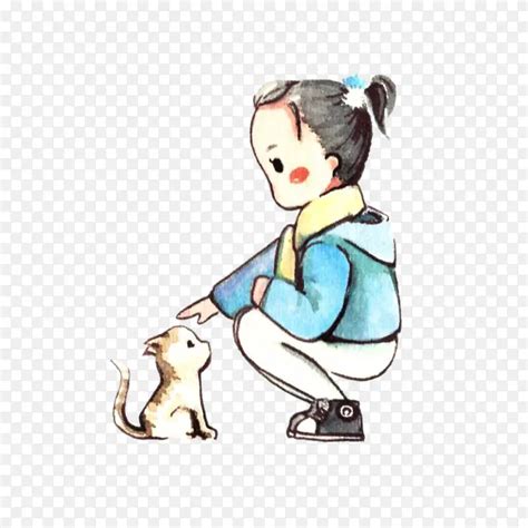 卡通猫咪女孩png图片素材下载 图片编号9710430 Png素材网