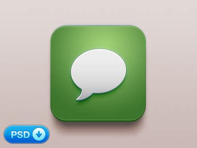 Ios Message Icon 355128 Free Icons Library