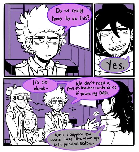 Dadzawa And Shinsou Erasermic Comic Mha Aizawa And Shinsou Mha Comics