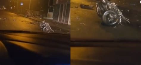 ვიდეო ვარკეთილში ავარიაში მოტოციკლის მძღოლი დაიღუპა მძიმე კადრები ადგილიდან Metronome Ge