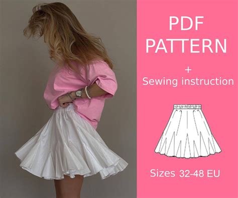 Pattern Skirt With Wedges Skirt With Wedges Skirt Patterns Mini