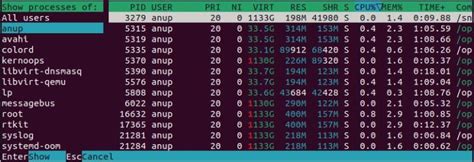 How To Install And Use Htop On Ubuntu Linux Start