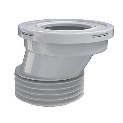 Mm Toilet WC Offset Waste Pan Connector Rubber Connector For Toilet Pans EBay