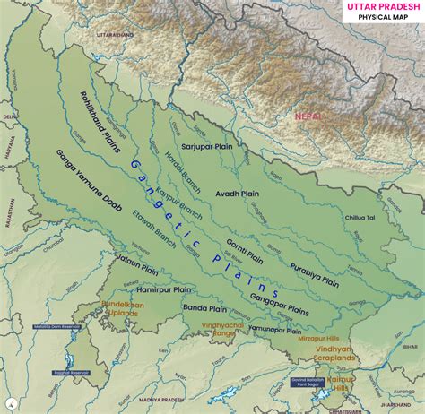 Uttar Pradesh Geography
