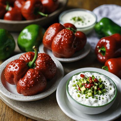 Chiles Em Nogada Imagem Premium Gerada Com Ia