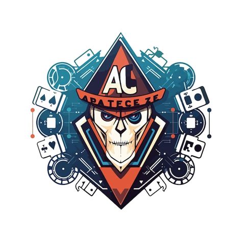 Algorithm Ace Mascot Logo Premium Ai Generated Vector