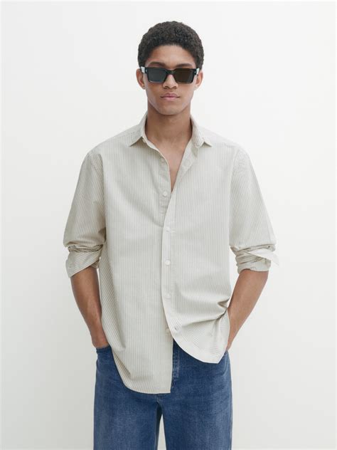 Camisas En Algodón De Hombre Massimo Dutti