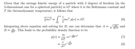 How To Derive 2 Dimensional Maxwell Distribution Not 3d Wizedu
