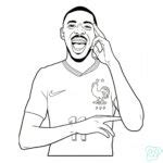 11 Ousmane Dembélé Coloring Pages Free Pdf