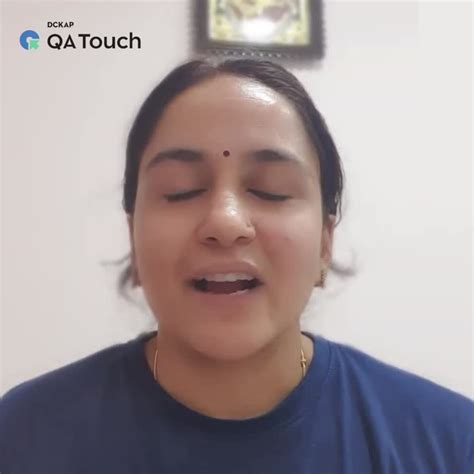 What Should Every Tester Do Anuradha Shares Qa Touch Qa Touch
