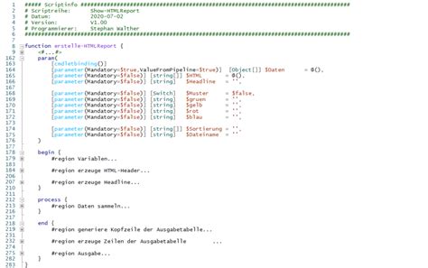ws it solutions · blog erstelle htmlreport powershell funktion