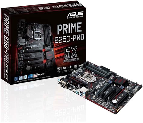 Amazon.com: ASUS Prime B250-PRO LGA 1151 Intel B250 DDR4 ATX ...