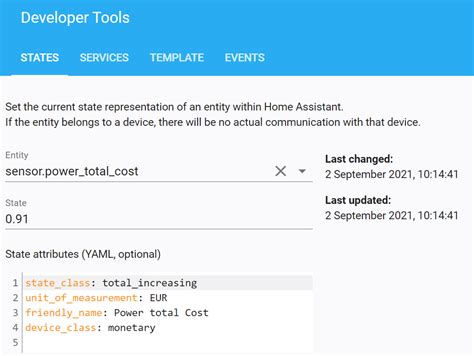 Energy Cost Update Bug Issue Home Assistant Core GitHub