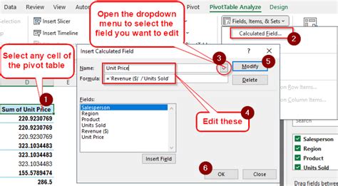 How To Edit A Calculated Field In Excel Pivot Table Excel Insider