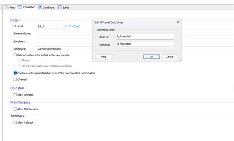 Predefined Prerequisites Not Working In 2091 210 Advanced