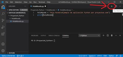 desarrollo de tu primer proyecto en python mipy codigospython