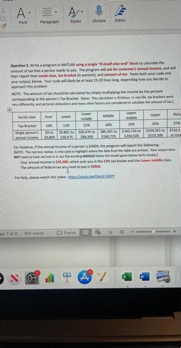 Solved Question 3 Write A Program In Matlab Using A Ulingle